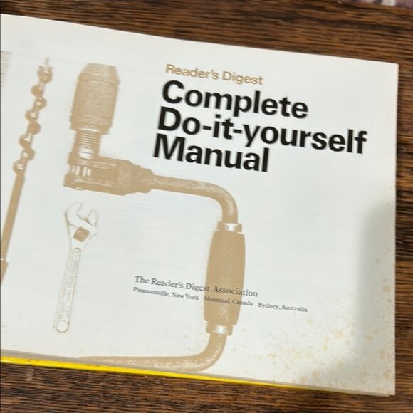 Accents | Vintage 1973 Readers Digest Complete Doityourself Manual ...